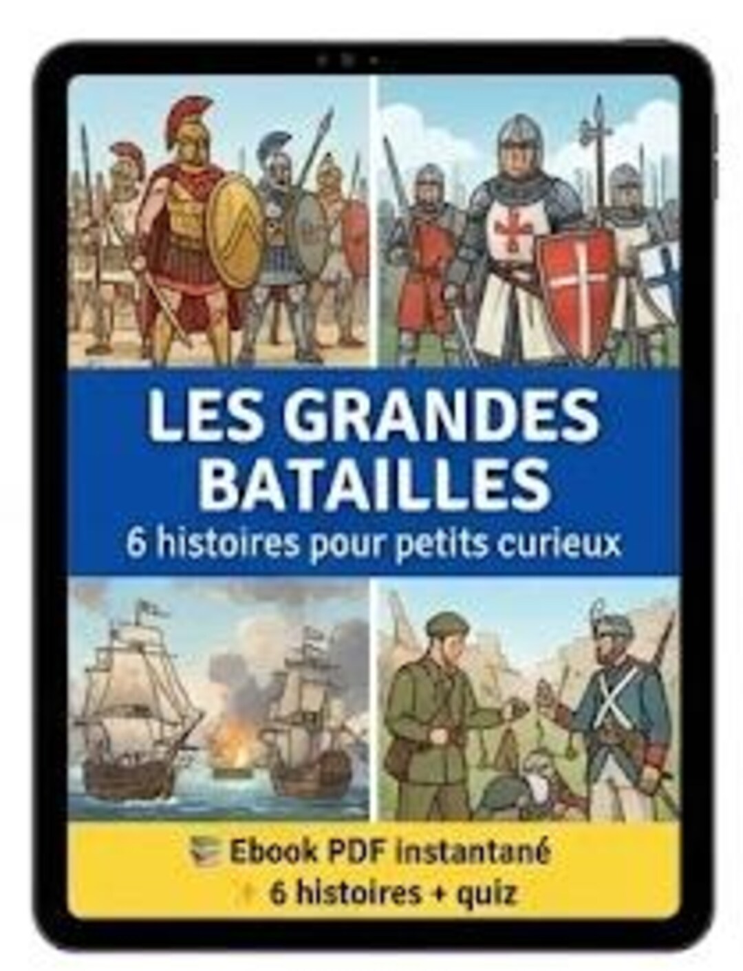 Children's Stories - the Great Battles - Illustrated Story & Quiz (5-10 ...