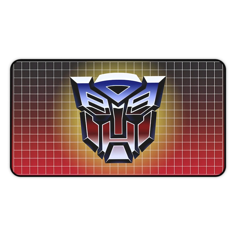 Vibrant Transformers Autobots Desk Mat | Gaming Mouse Pad | Office ...