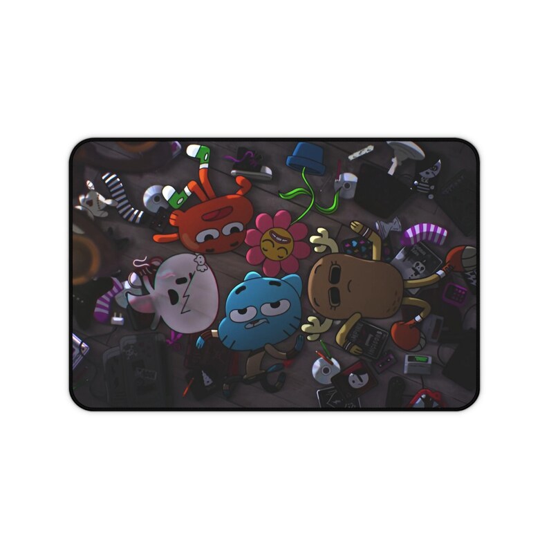 Amazing World of Gumball Desk Mat | Colorful Office Accessories | Gamer ...