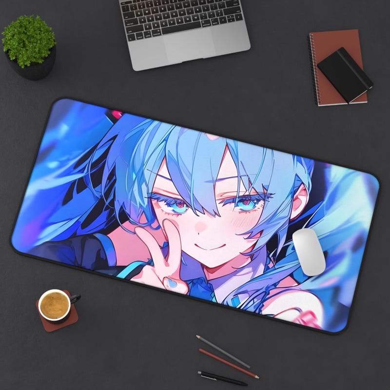 Hatsune Miku Mouse Pad - Etsy