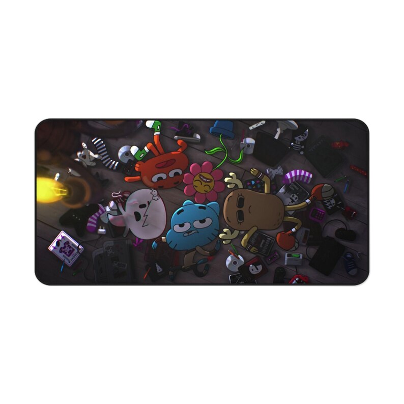Amazing World of Gumball Desk Mat | Colorful Office Accessories | Gamer ...