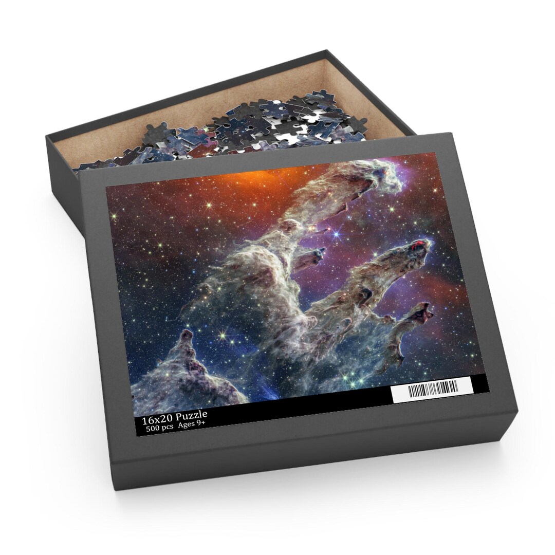 Pillars of Creation NASA Space Puzzle Adult Jigsaw Colorful Nebula ...