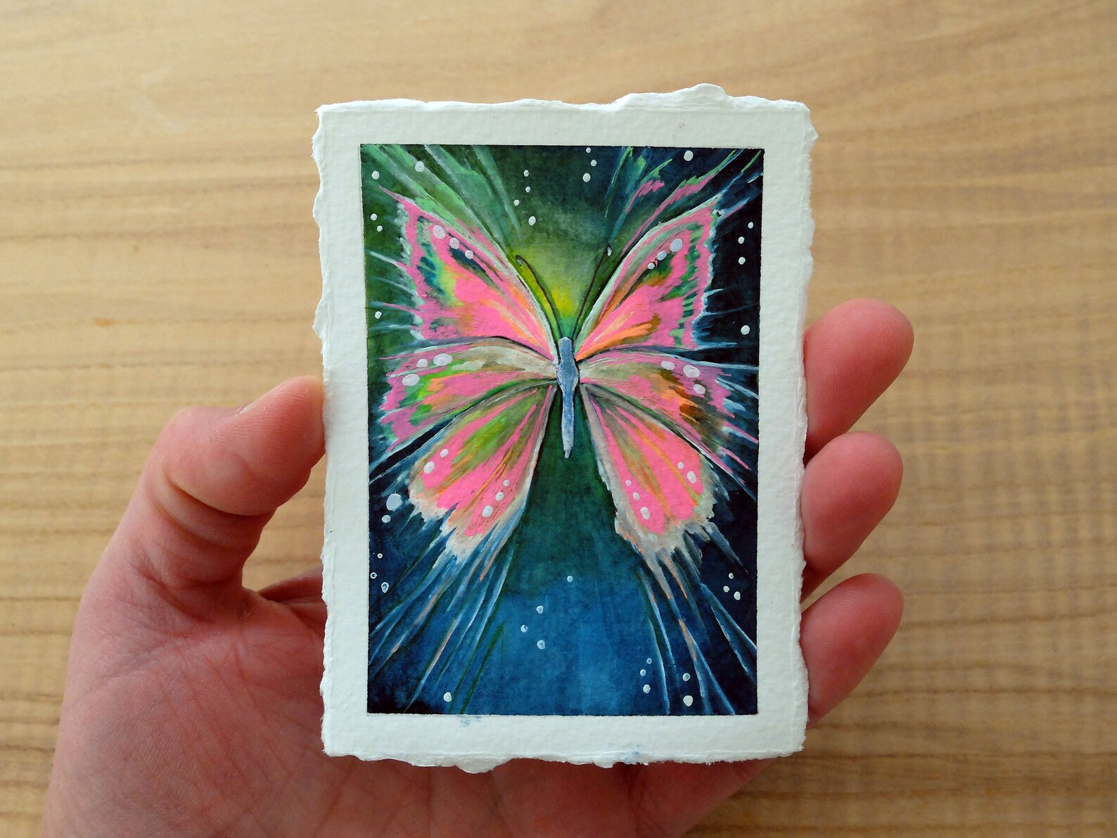 ACEO Original Art Miniature, Watercolor Original ACEO Artist Trading ...