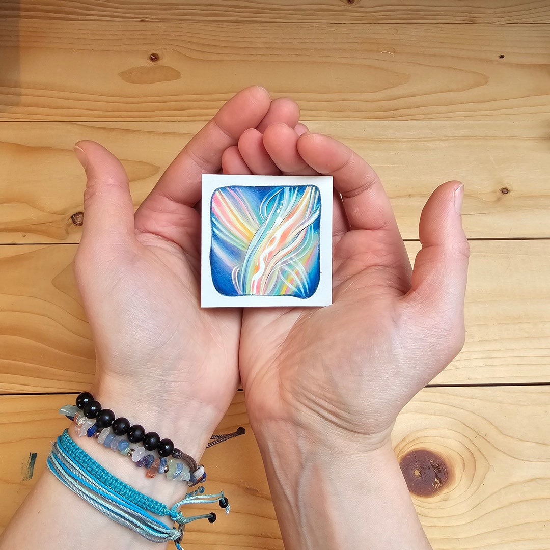 Miniature Original Artwork, Title: essence, Super Tiny Original Artwork ...