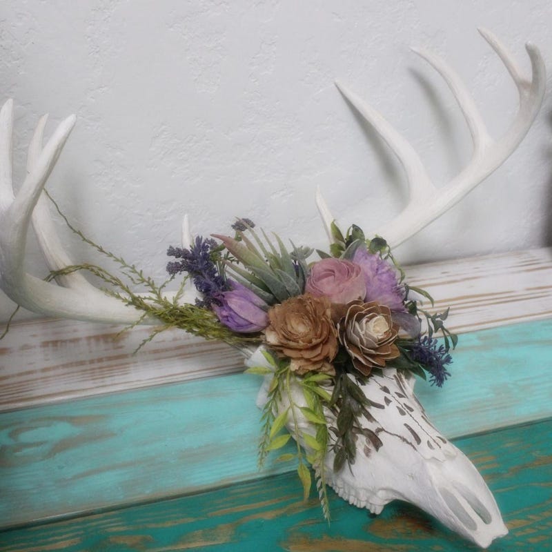 Fake Deer Skull - Etsy