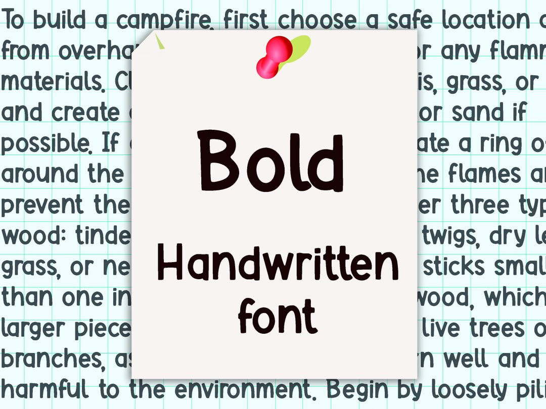 Warm Rounded Handwriting Font, Minimalistic Font, Neat Font ...