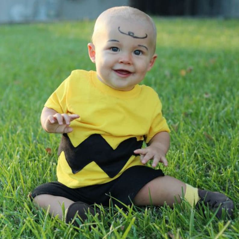 Charlie Brown Costume Charlie Brown Shirt Charlie Brown - Etsy Charlie Brown Costume Charlie Brown Shirt Charlie Brown - Etsy