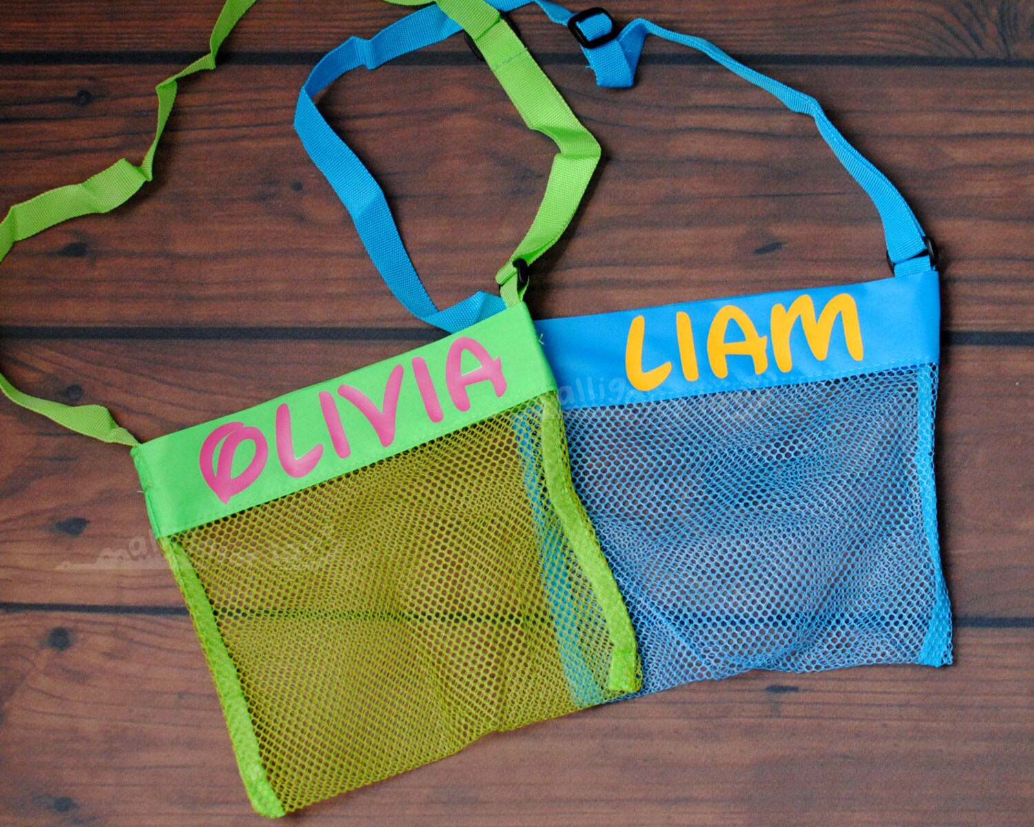 Sea Shell Bag Collecting Bag Mesh Shell Bag Beach Treasure Bag ...