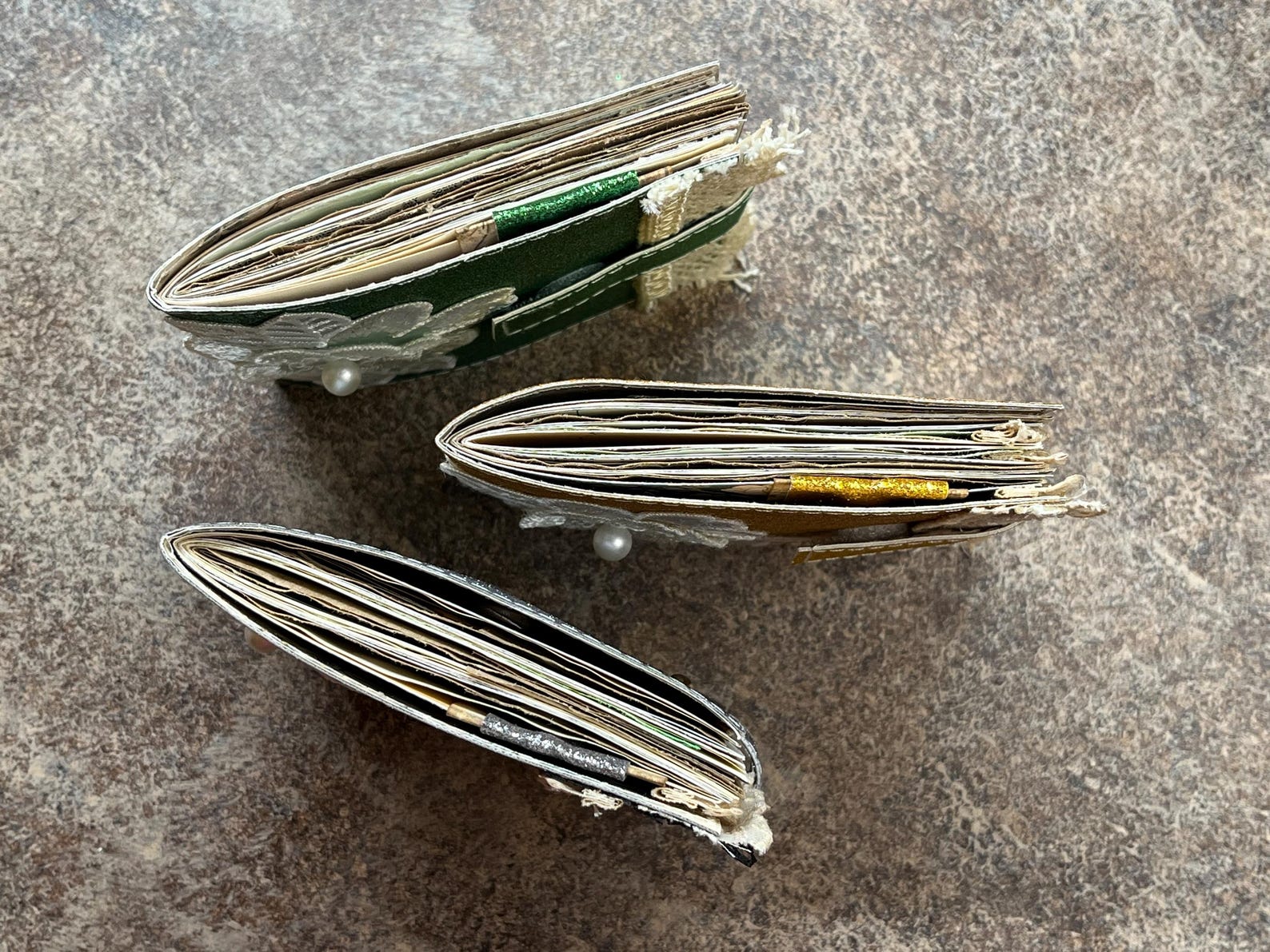 Mini Sparkle Notebooks With Velcro Closure - Etsy