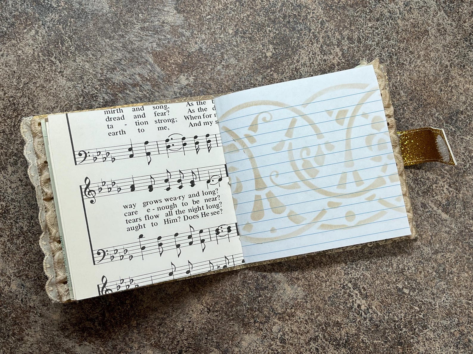 Mini Sparkle Notebooks With Velcro Closure - Etsy
