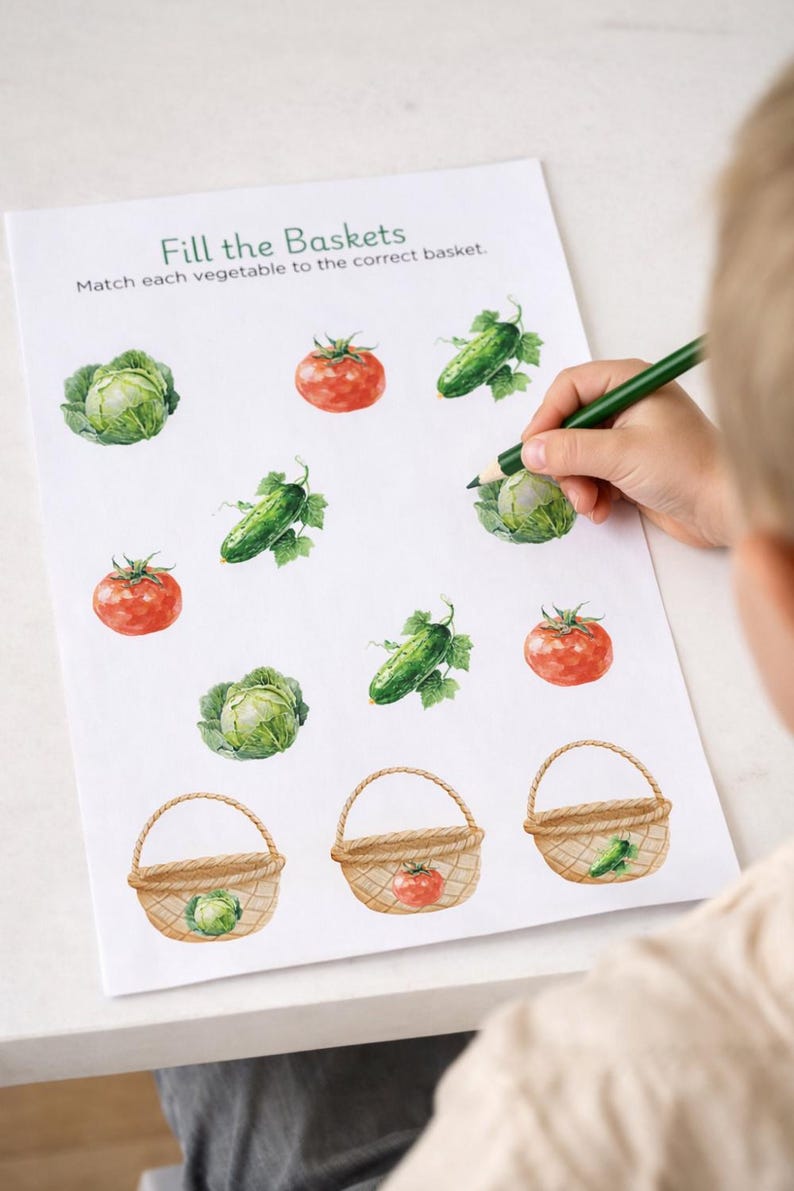 Farm Activity Pack for Ages 3–4 | Little Farm Helpers Printable - Etsy