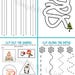 Winter Pre-writing Pack Preschool, 50 Printable Tracing Activities Ages ...