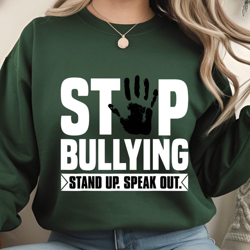 Stop Bullying PNG, Anti Bullying Awareness Design, Stand up Speak Out ...