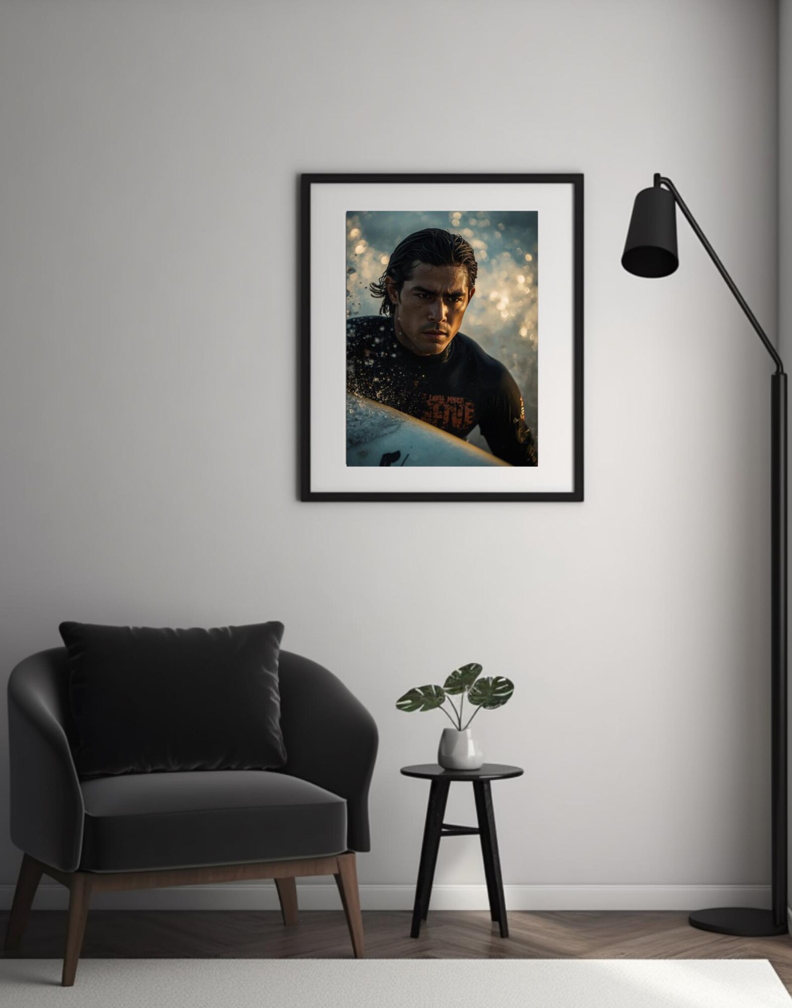 Surf Vibe 3 | Male Surfer Art Print | Colour Photography (digital ...