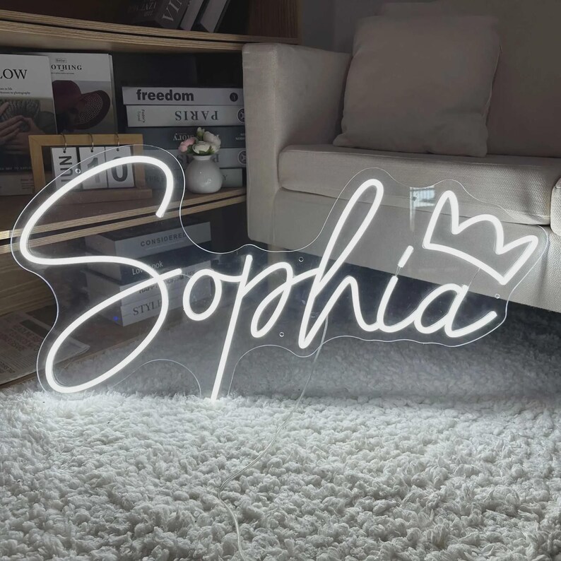 Custom Name Signs, Name Neon Sign for Kids, Kid Room Decor, Birthday ...