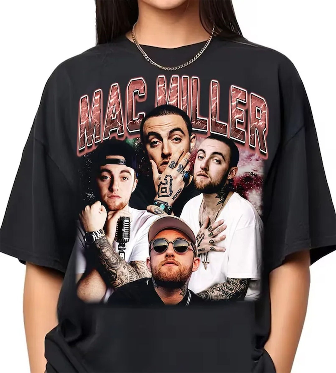 Vintage Mac Millers Comic Shirt,mac Self Care Shirt,music 90s Vintage ...