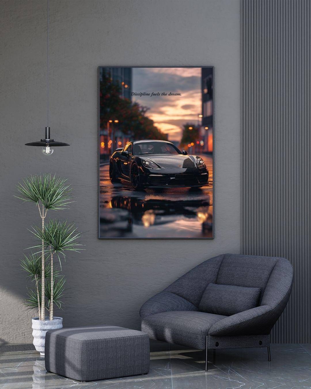 Porsche Motivational Wall Art – Digital Download – Luxury Car Poster ...
