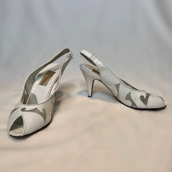 Open Toe Slingbacks - Etsy