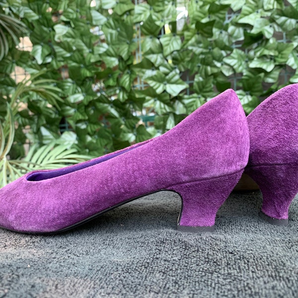 Purple Pumps - Etsy