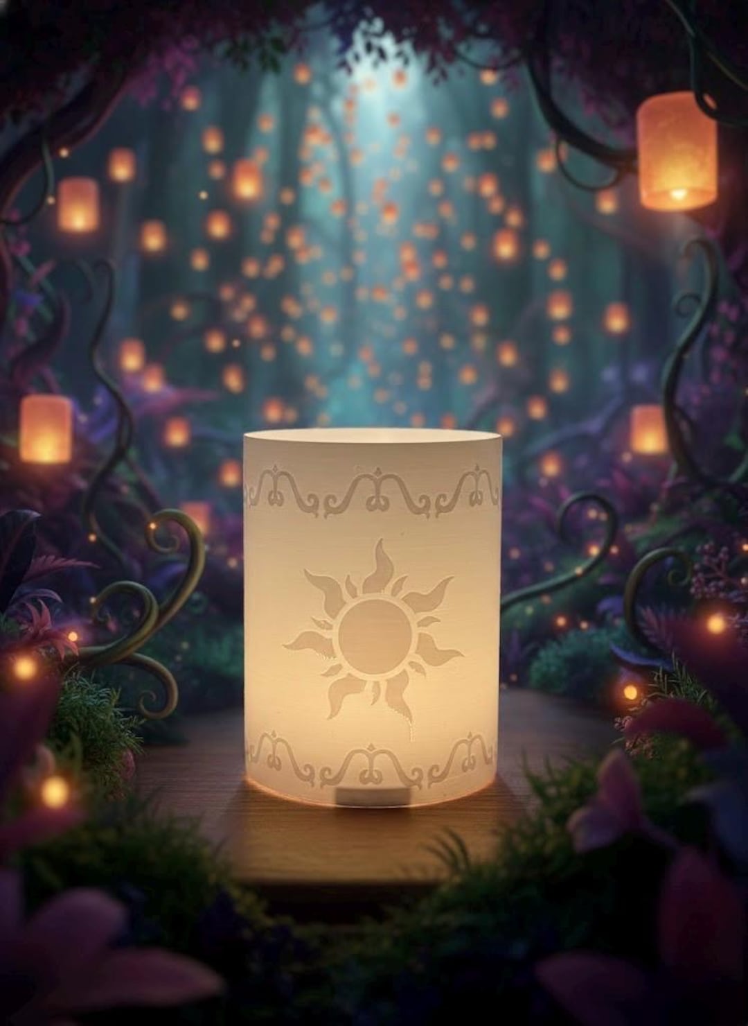Tangled Lantern Lamp- 3D Printed - Etsy