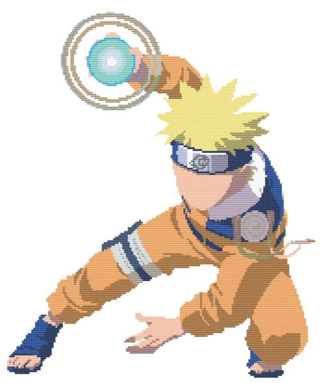 Naruto Cross Stitch Pattern - Etsy