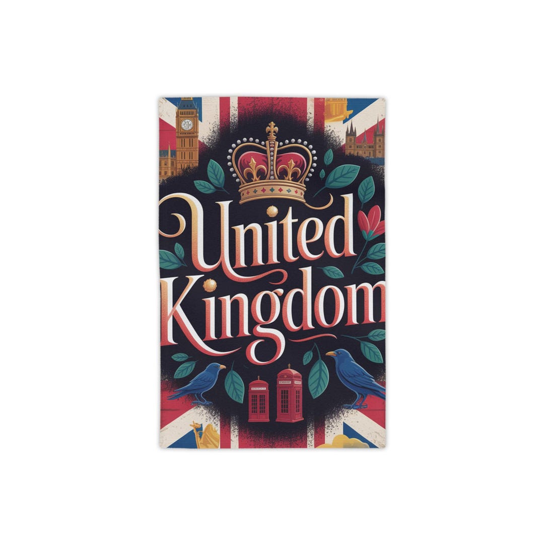 United Kingdom Beach Towels - British Flag Design, Summer Poolside ...