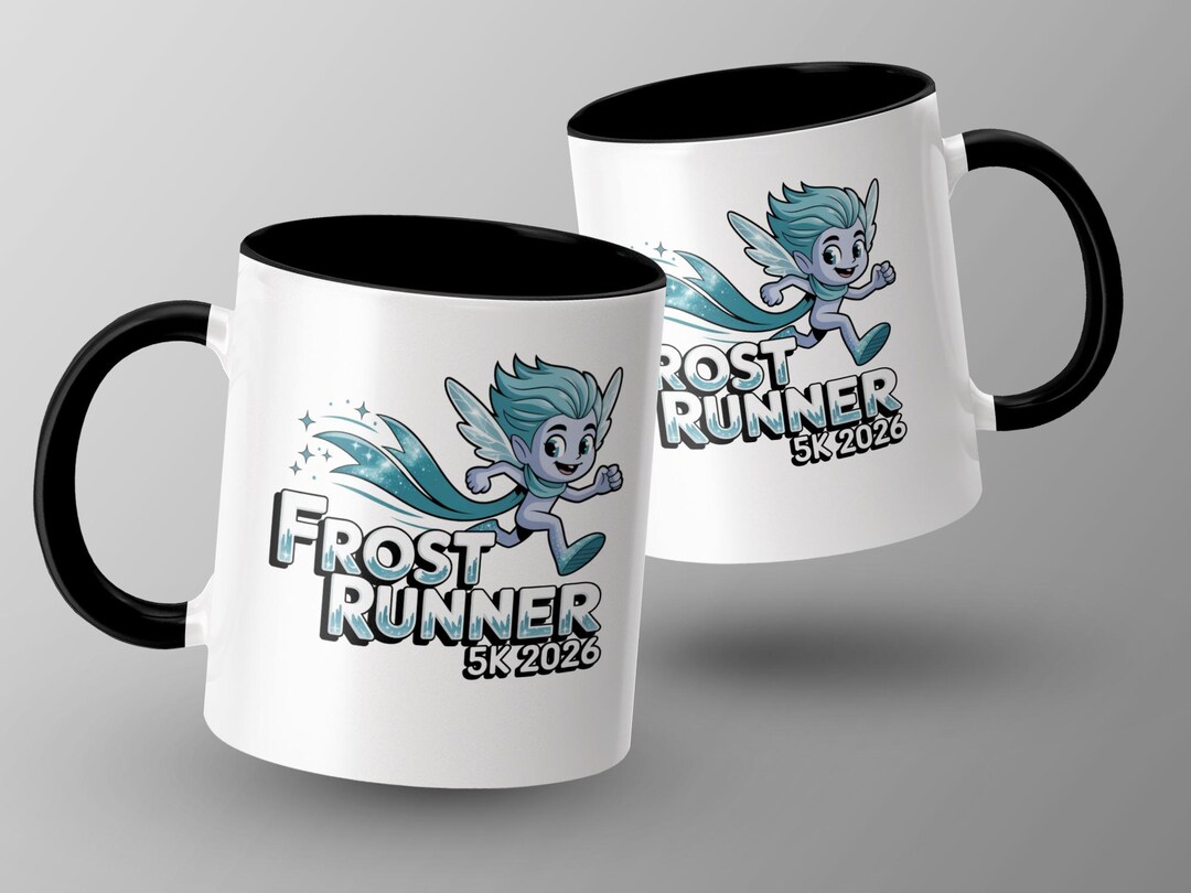 Frost Runner 5K 2026 Mug, Race Marathon Mug, Events Mug, Sports Mug ...