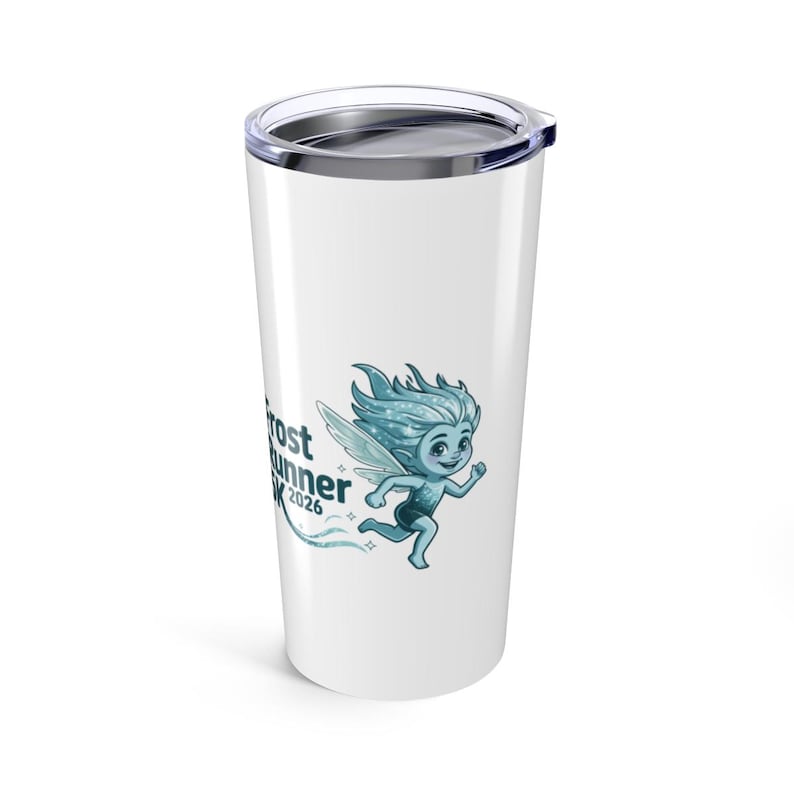 Frost Runner 5K 2026 Tumbler, Race Marathon Design, Funny Sports Gift ...