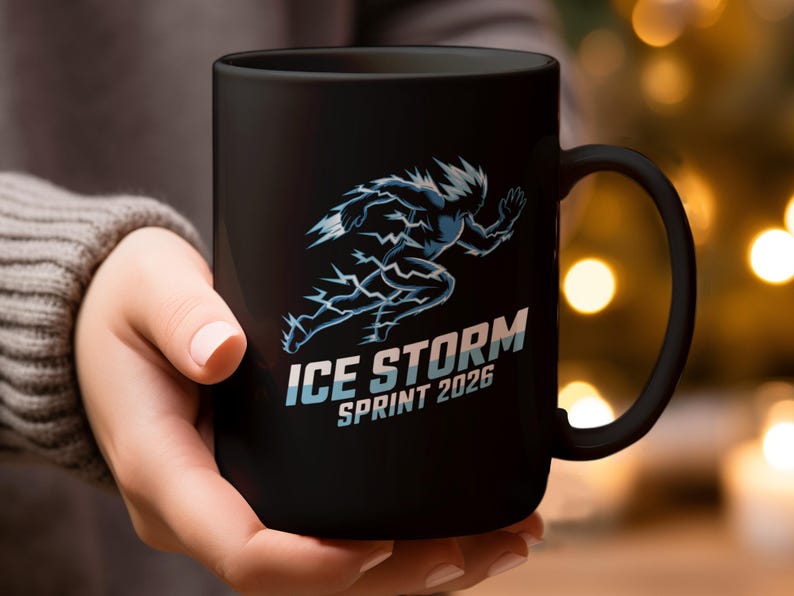 Ice Storm Sprint 2026 Mug, Race Marathon Mug, Group Event Mug, Sports ...