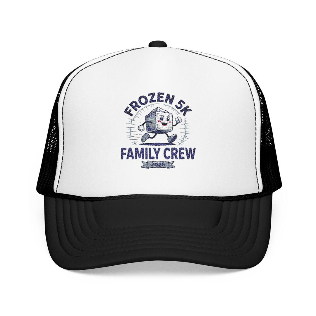 Frozen 5K Family Crew 2026, Ice Cube Running Graphic, Fun Event Design ...