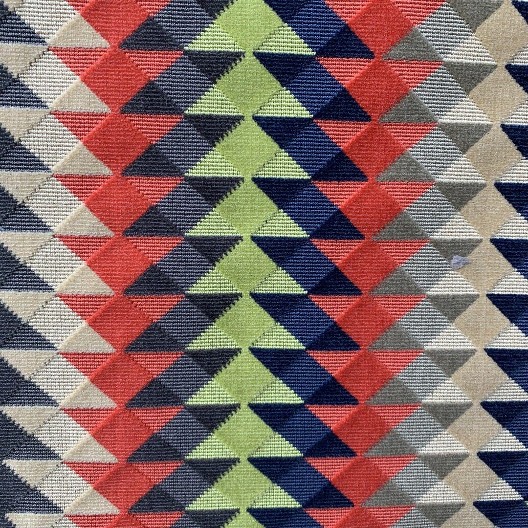 Robert Allen Cut Geometric Velvet Upholstery Fabric Cairo Bazaar ...