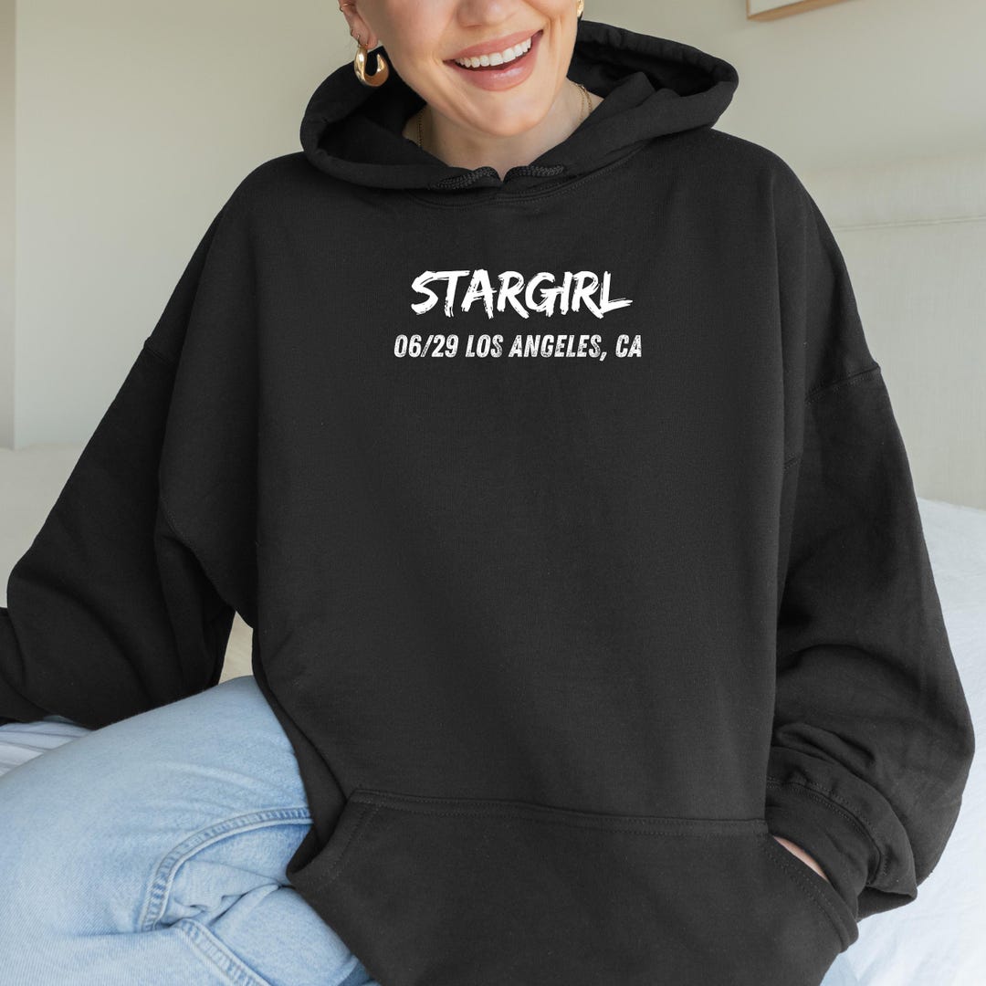 Stargirl Custom Tour Date Hoodie, Personalized Concert Shirt, Lyric ...
