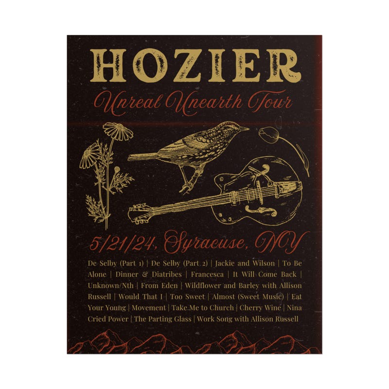 Hozier Poster - Etsy