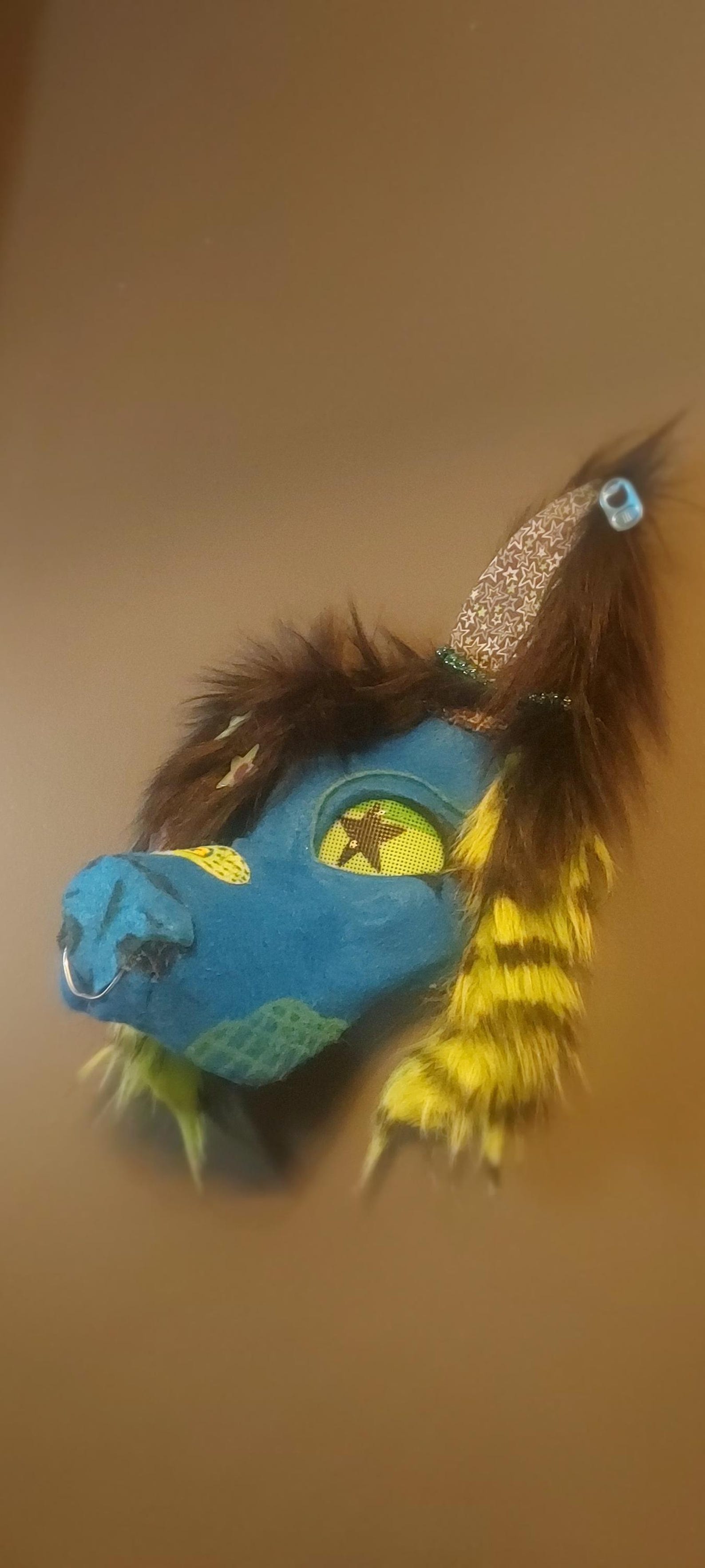 Emo/scene Dog Therian Mask - Etsy