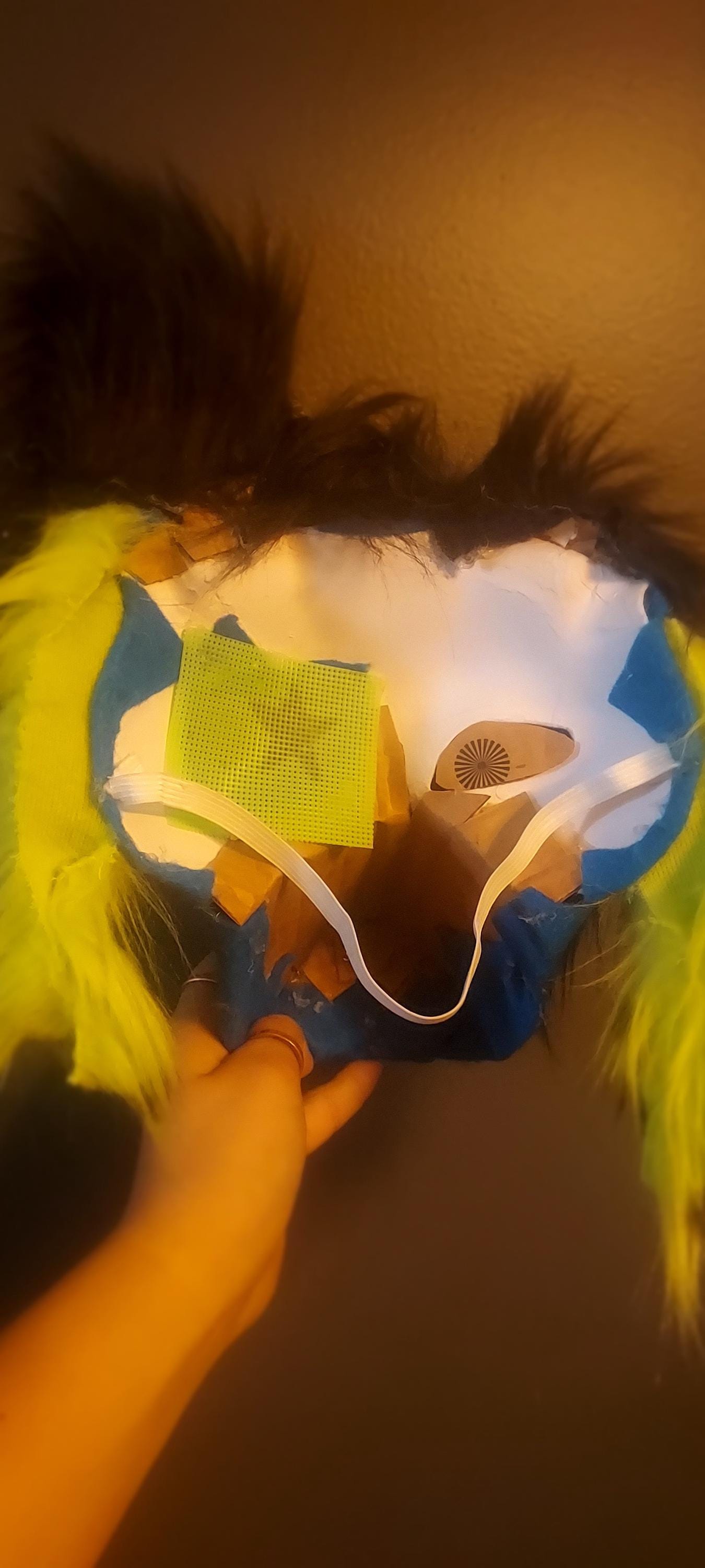 Emo/scene Dog Therian Mask - Etsy