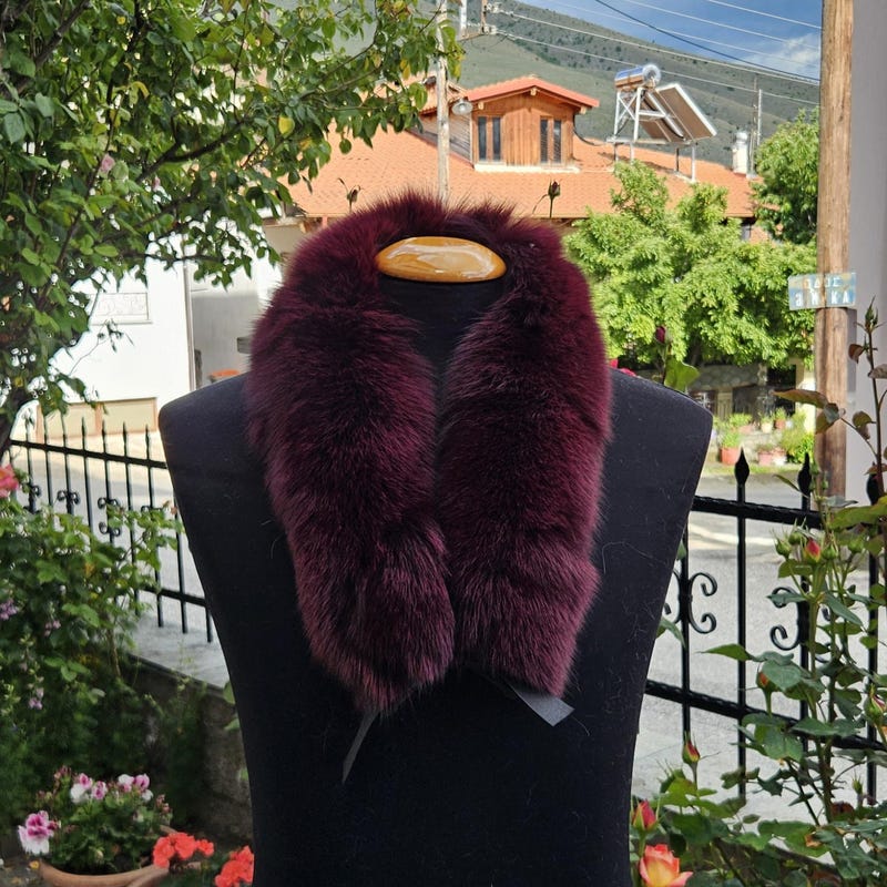 Red Fox Scarf - Etsy