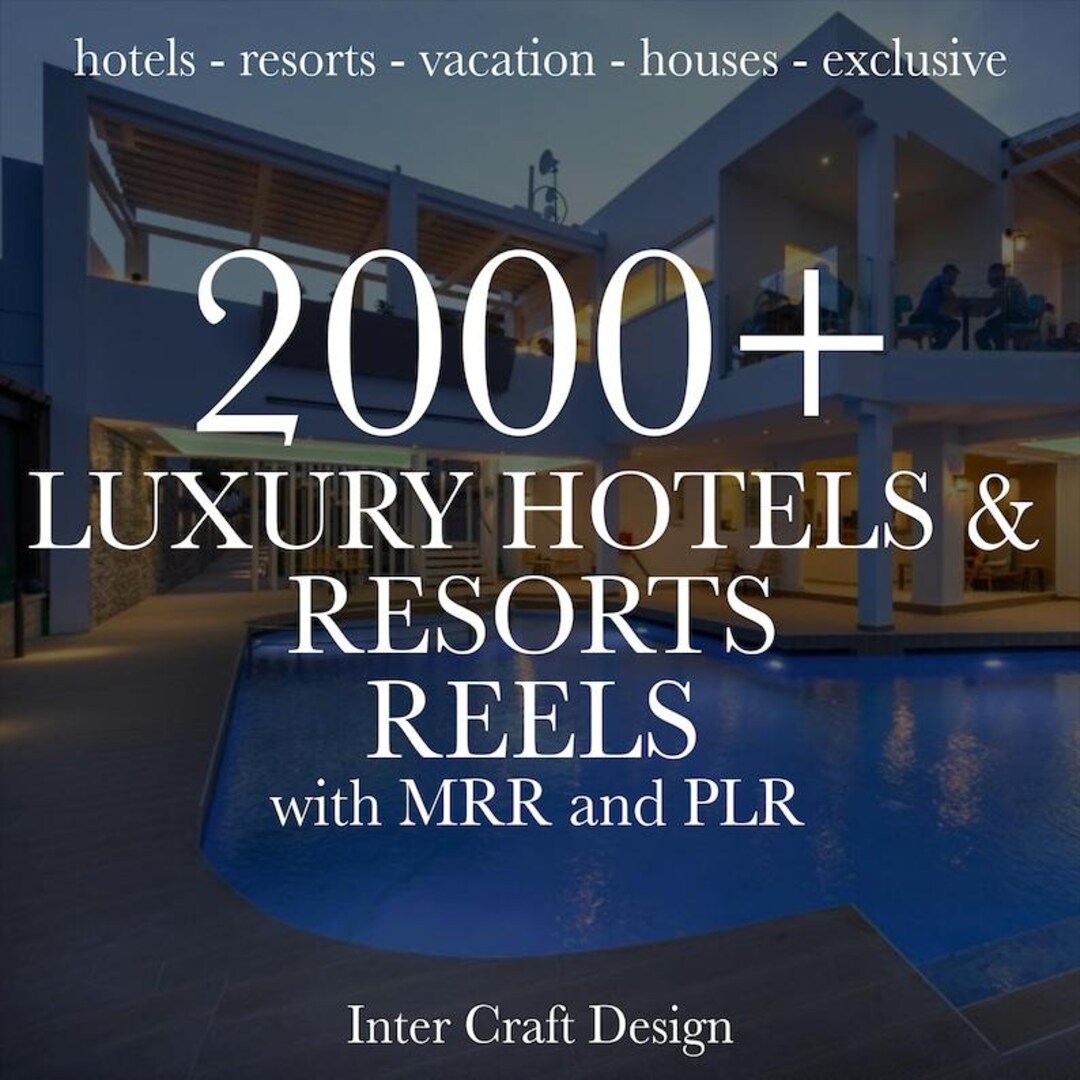 Luxury Hotels and Resorts Reels, Travel Reels, Tiktok, Instagram Reels ...