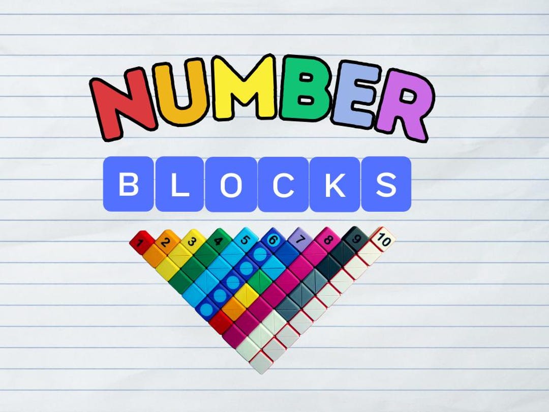 Foldable Number Blocks Interactive Toy - Etsy