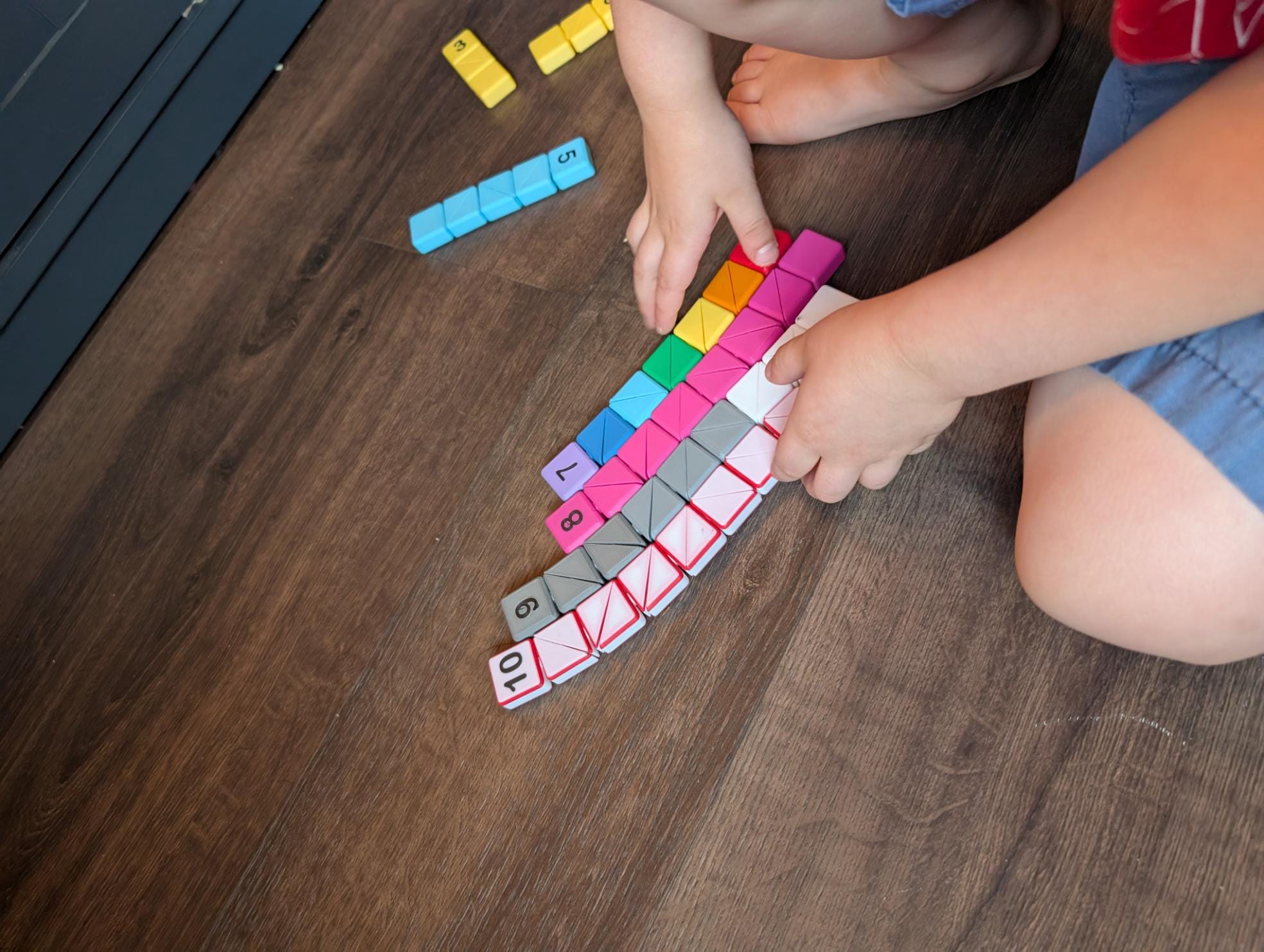 Foldable Number Blocks Interactive Toy - Etsy