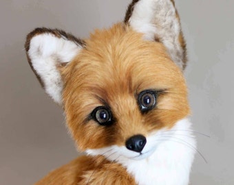 Fox plush | Etsy