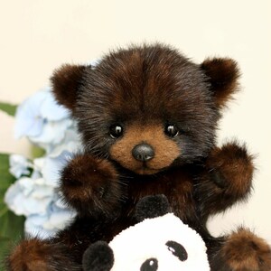 Realistic Bear Stuffed Collectible Artdoll Soft Animals, Plush Toy ...