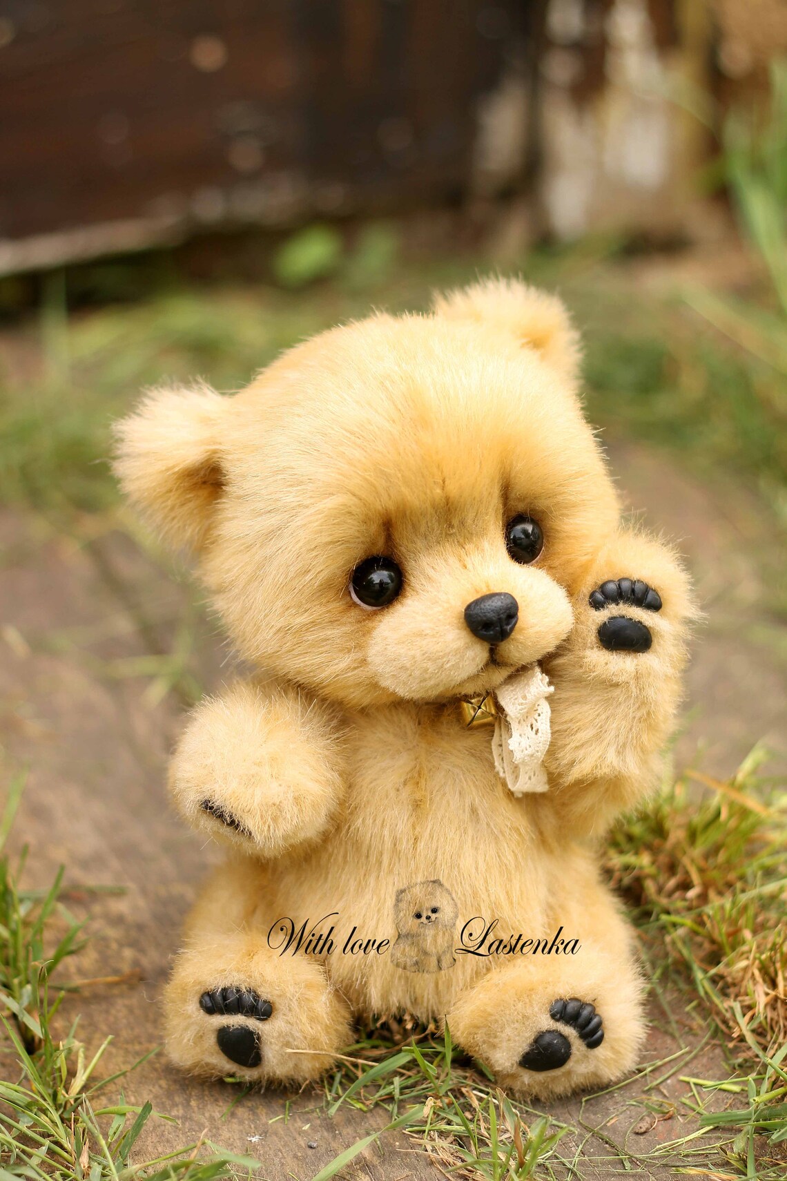 Teddy Bear Cub Honey OOAK Artist Collectible Stuffed Teddy - Etsy