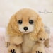 Cocker Spaniel Dog Daisy OOAK Collectible Teddy Dog Handmade Plush ...