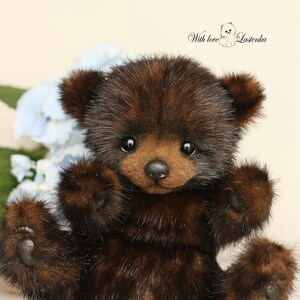 Realistic Bear Stuffed Collectible Artdoll Soft Animals, Plush Toy ...