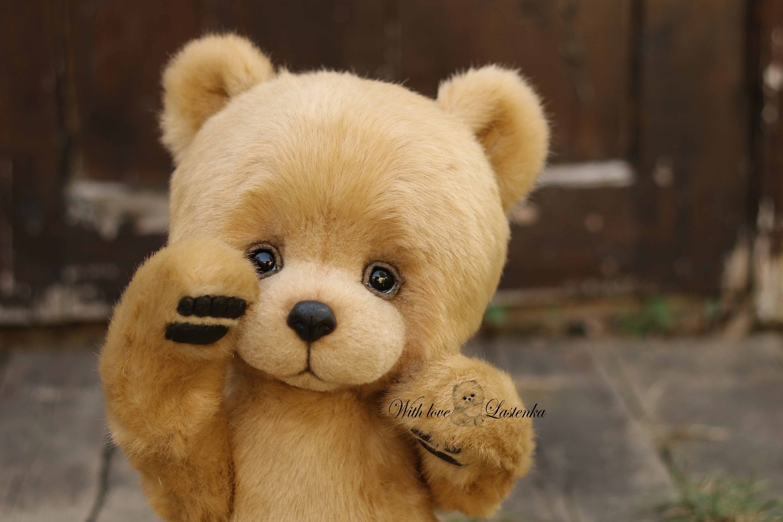 Teddy Bear September OOAK Bear Artist Collectible Stuffed - Etsy