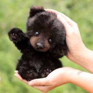 Teddy Bear Cub Kuzya OOAK Artist Collectible Stuffed Teddy Bear ...