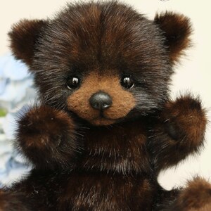 Realistic Bear Stuffed Collectible Artdoll Soft Animals, Plush Toy ...