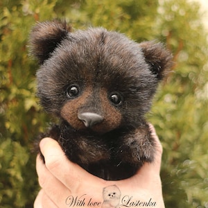 Teddy Bear Cub Kuzya OOAK Artist Collectible Stuffed Teddy Bear ...
