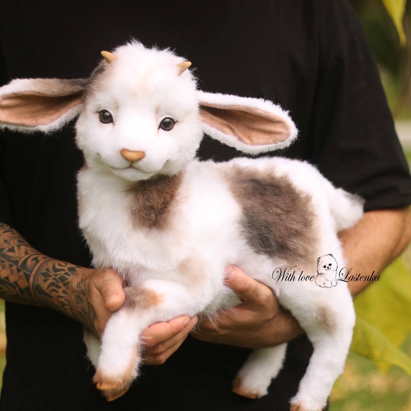 Goat Stuffed Animal - Etsy