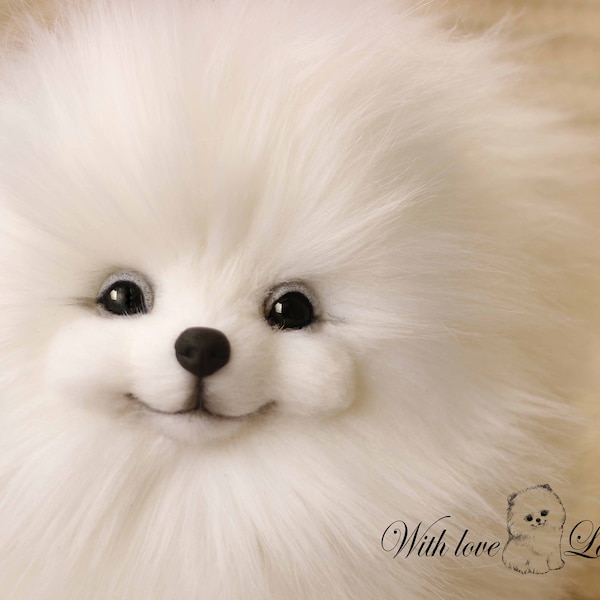 Pomeranian Plush - Etsy